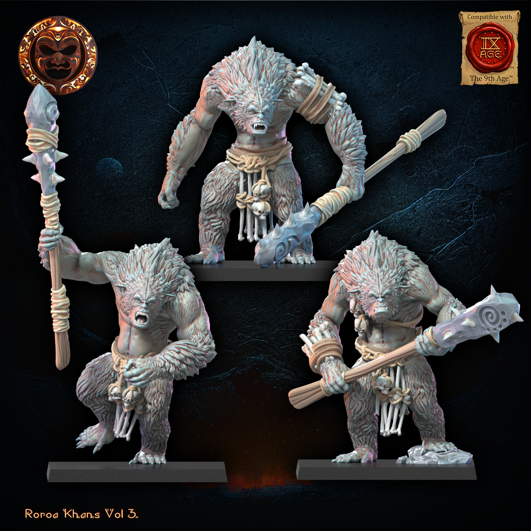 Maero Unit, Lost Kingdom Miniatures – CMCstudio3d