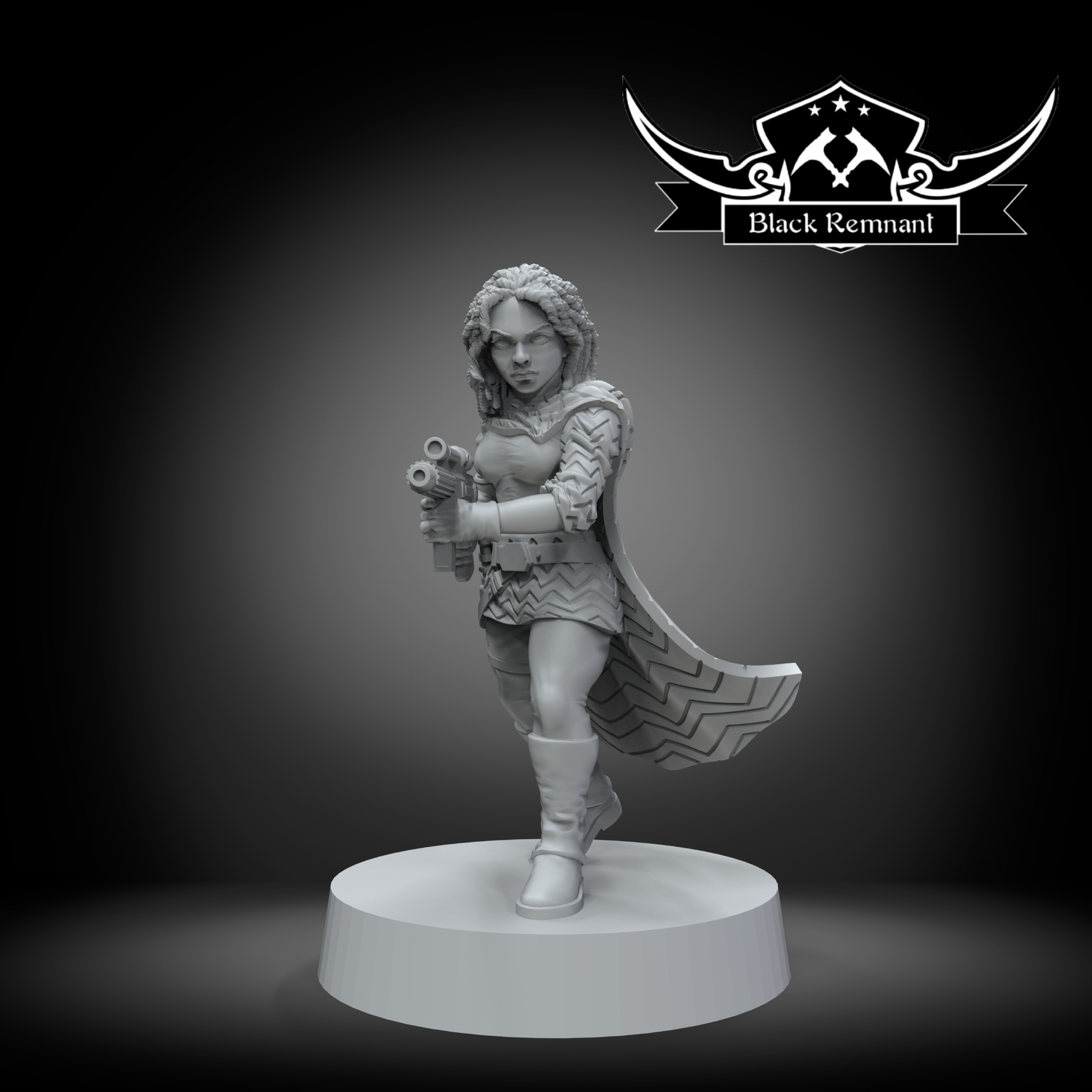 Fearless space smuggler, Black Remnant – CMCstudio3d