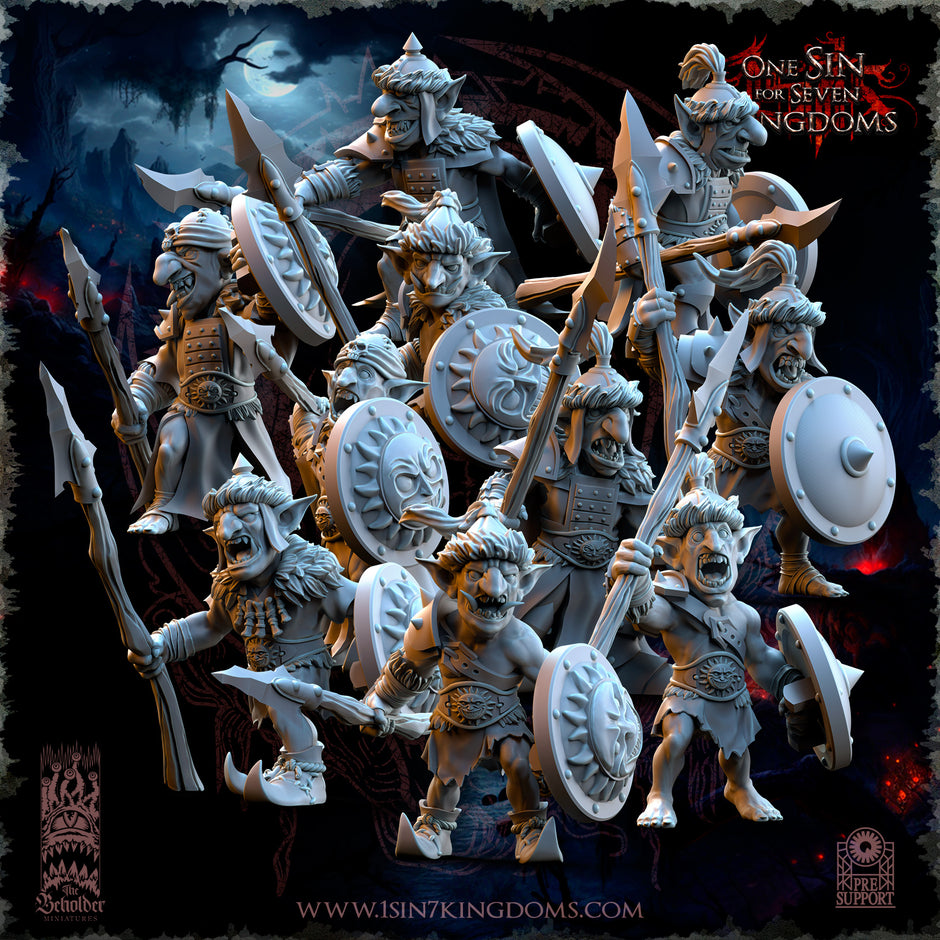 The Black Horde Goblins – CMCstudio3d
