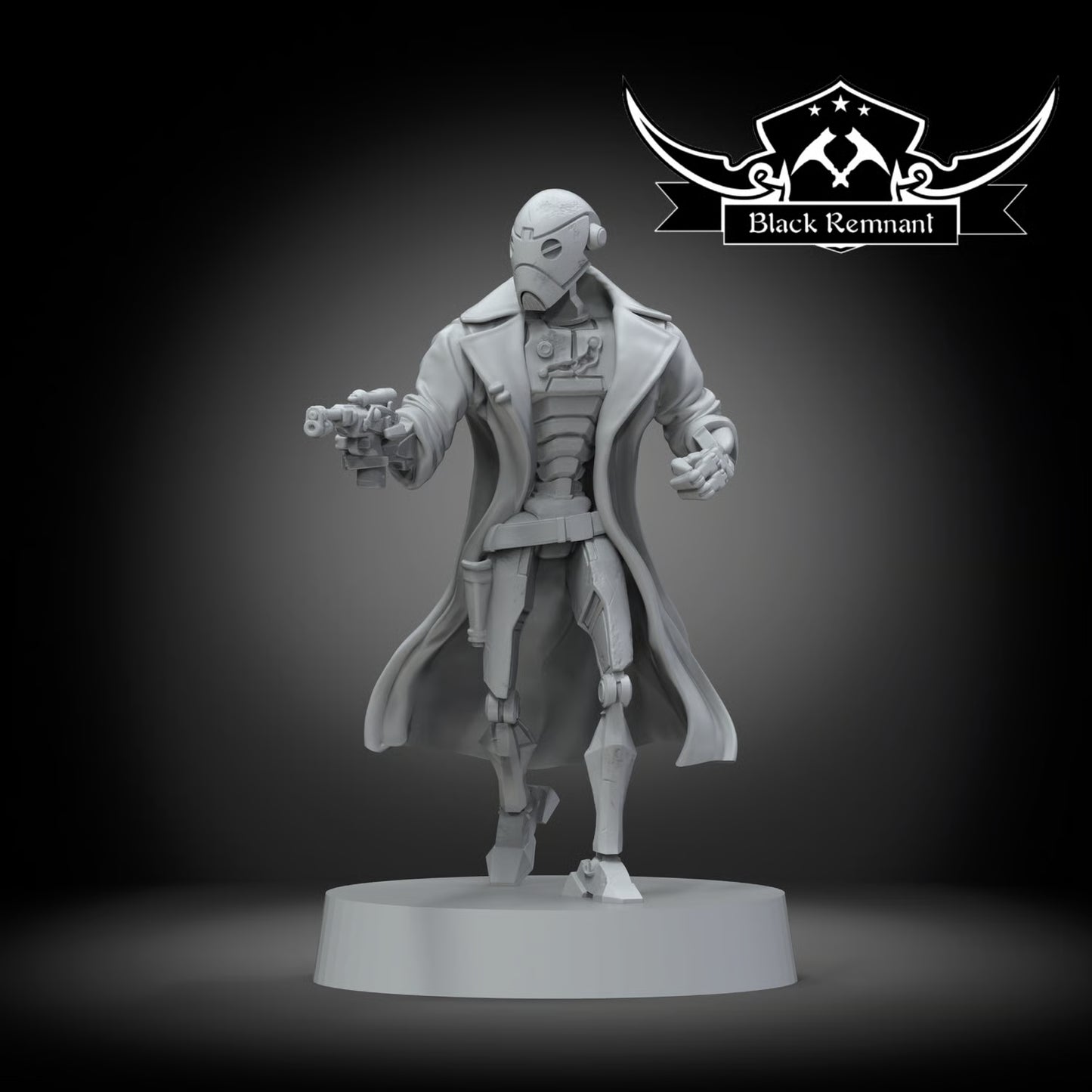 Iron sentinel unit DN5, Black Remnant – CMCstudio3d